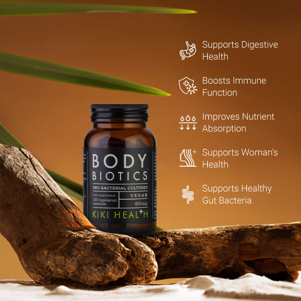 KIKI Health Body Biotics 120 Vegi Capsules
