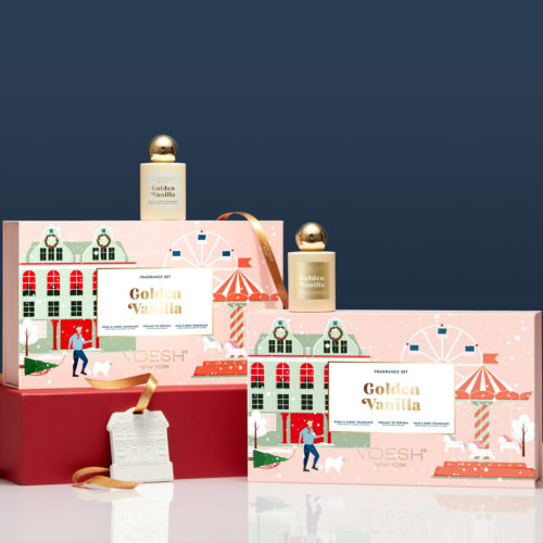 VOESH Golden Vanilla Fragrance Set